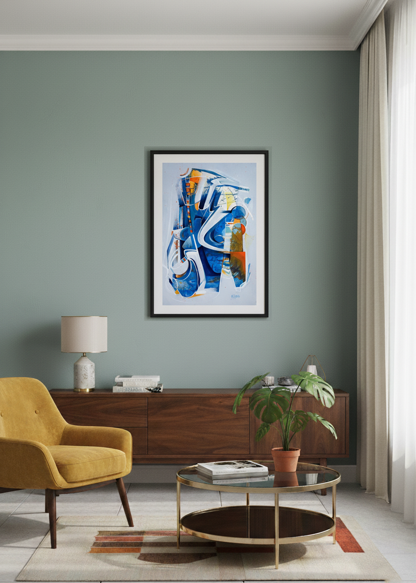 The Chosen Path Abstract Painting – John Osgood