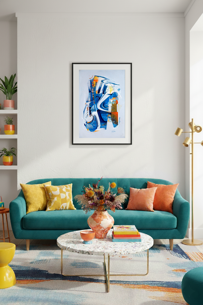 The Chosen Path Abstract Painting – John Osgood